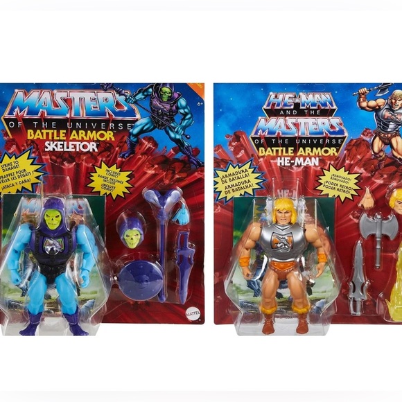 Mattel | Other | New Masters Of The Universe Battle Armor Skeletor ...